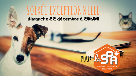 SOIRÉE CARITATIVE DU 22 DÉCEMBRE EN FAVEUR DE LA SPA – Les Galaxies ...