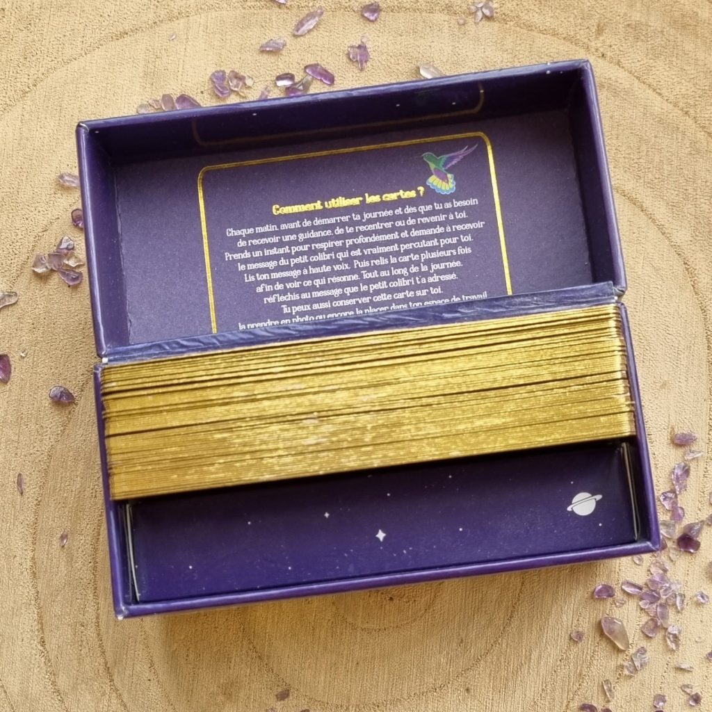 🕊️L’Oracle du Petit Colibri de Flore Cuny : 55 messages pour faire sa ...